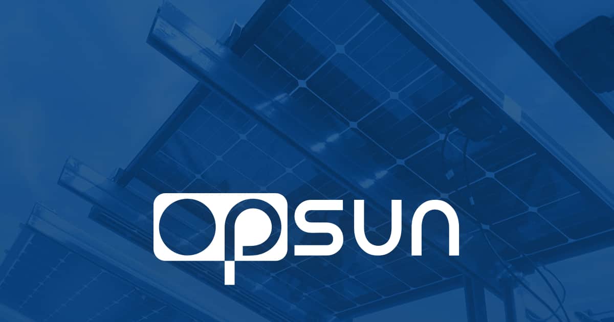 Opsun Bifacial Solar PV Racking | The Most Profitable Solar Solutions ...