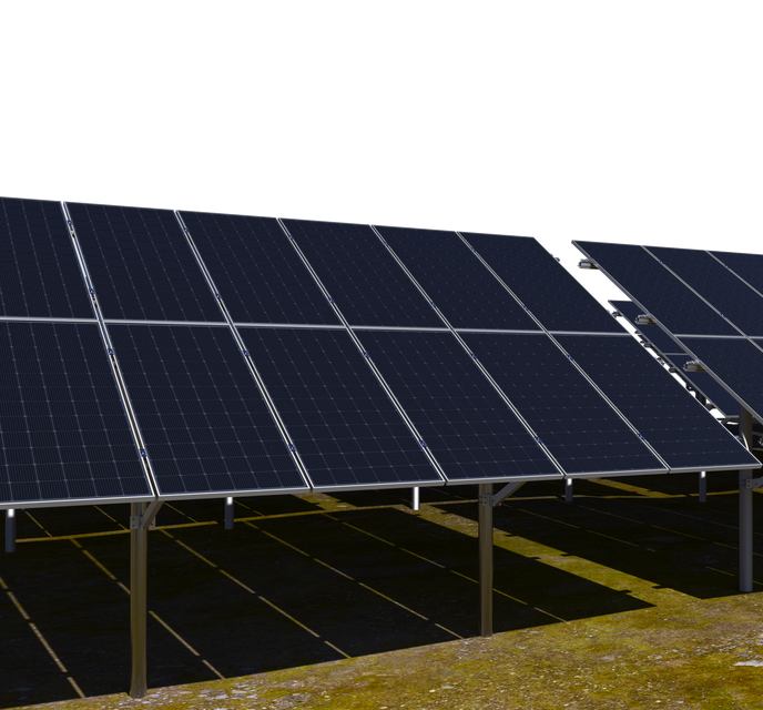 Sunground™ Fixed Tilt | Ground Mount | Opsun Systems